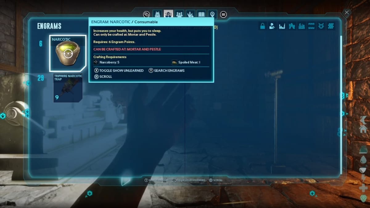 How to make Narcotics in ARK Survival Ascended