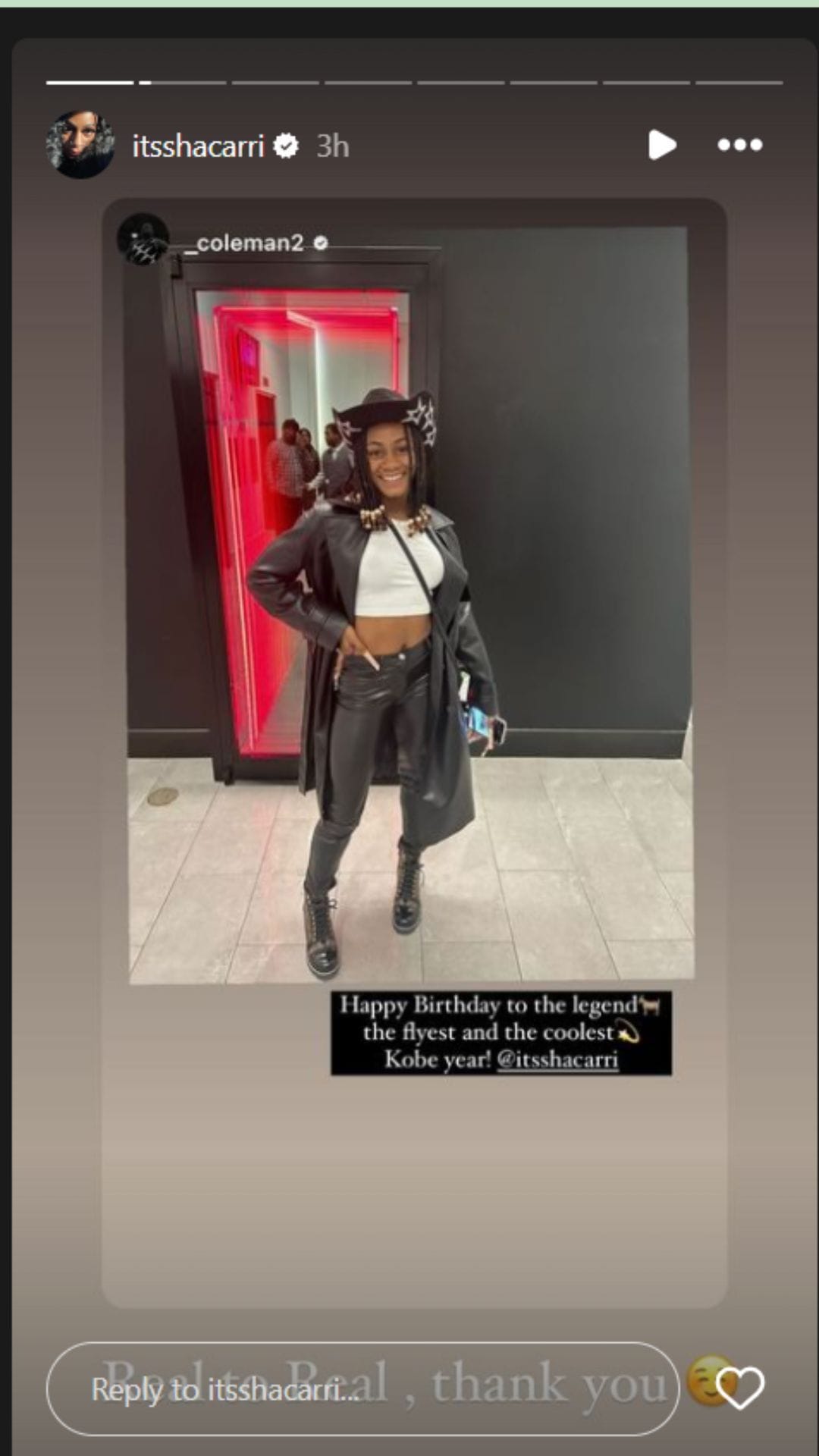 "Kobe Year"- Christian Coleman extends heartfelt wishes to Sha’Carri ...