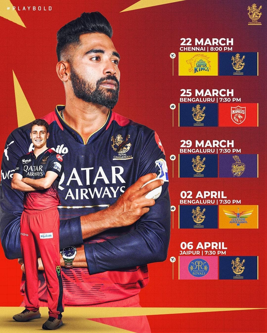 IPL Match Schedule 2024 & Time Table