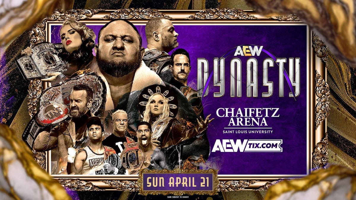 AEW Dynasty 2024 - Match Card, Date, Time, Tickets, How to Watch ...