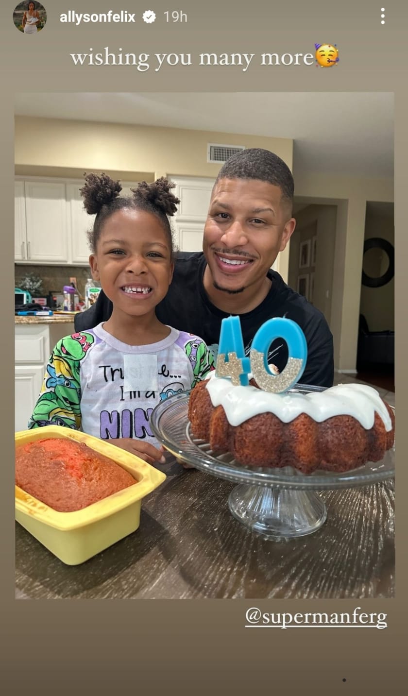 "I love getting to do life with you" - Allyson Felix pens heartwarming ...