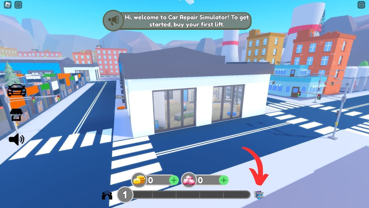 Roblox Car Repair Simulator Codes