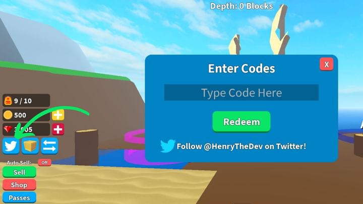 Treasure Hunt Simulator codes
