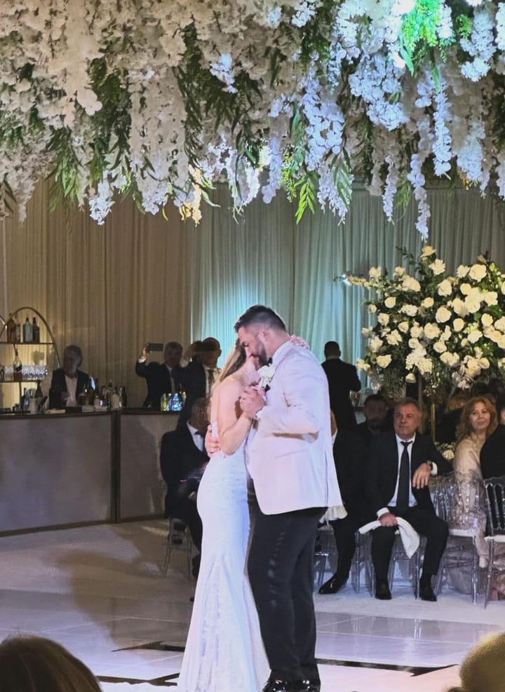 IN PHOTOS: Sabrina Ionescu marries longtime boyfriend Hroniss Grasu in ...