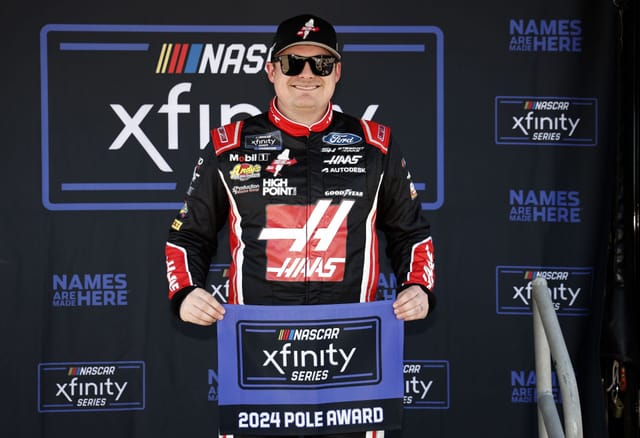 Cole Custer earns NASCAR Xfinity pole for second week running at ...