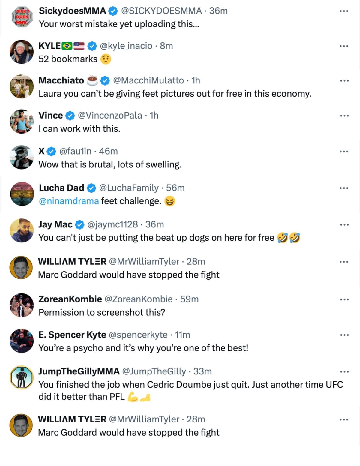 UFC 299: “We don’t need to see this” - Laura Sanko posts feet pic to ...