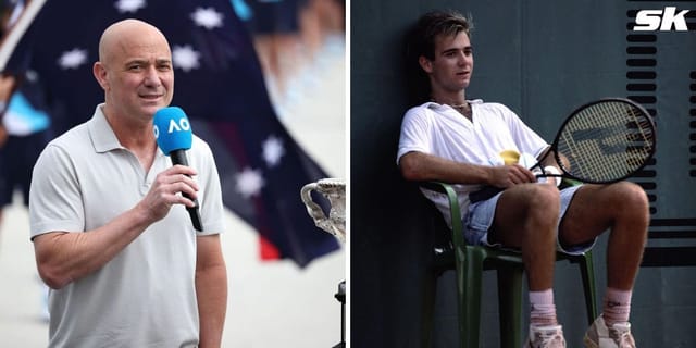 "My first bald Slam, this is a 10/10" - Andre Agassi rates his iconic ...