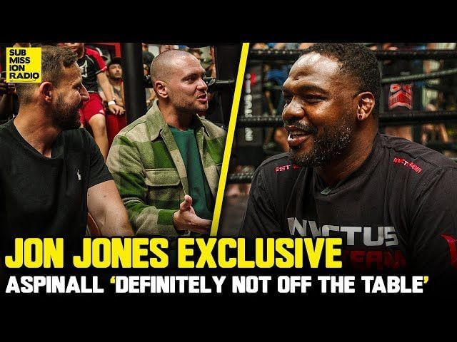 VIDEO: Jon Jones nearly gets kicked in the head in face-off with a woman