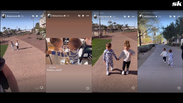 In Photos: Cody Bellinger's daughter & Mike Napoli's son forge a ...