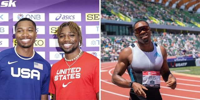 Noah Lyles' brother Josephus Lyles shares a glimpse of preparation for ...