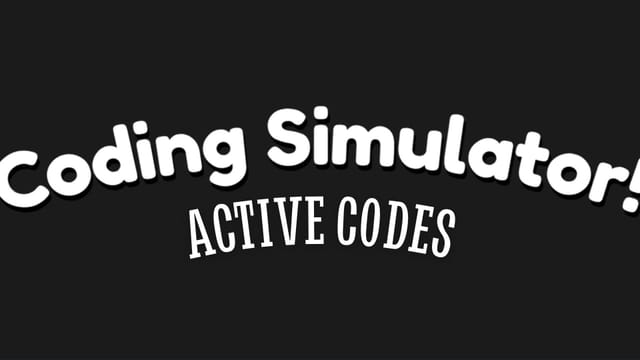 Roblox Coding Simulator Codes