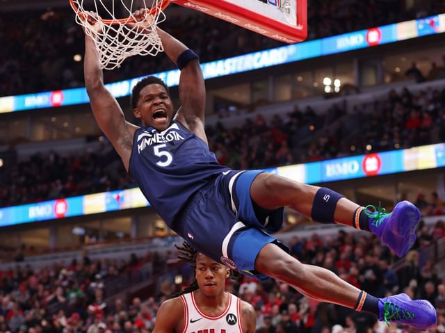 Anthony Edwards: WATCH: Anthony Edwards baptizes John Collins for Dunk of the Year, sends Jazz ...