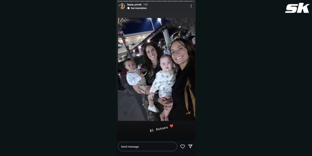 Rafael Nadal's wife Maria Francisca Perello & Nicolas Jarry's wife ...