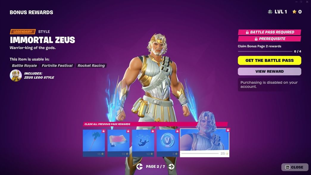 Fortnite Chapter 5 Season 2 Battle Pass: Full list of every skin from ...