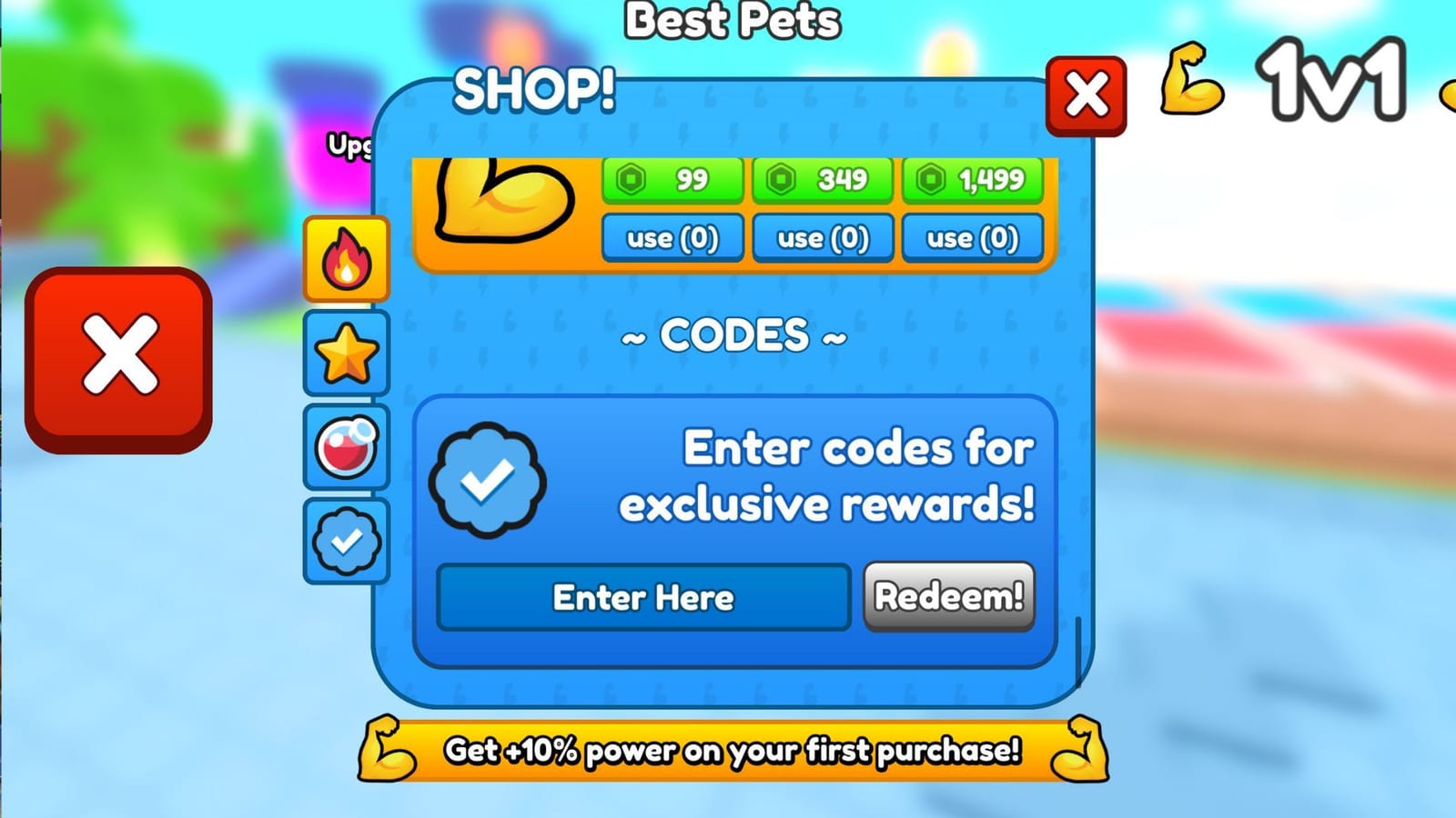 Push Simulator Codes