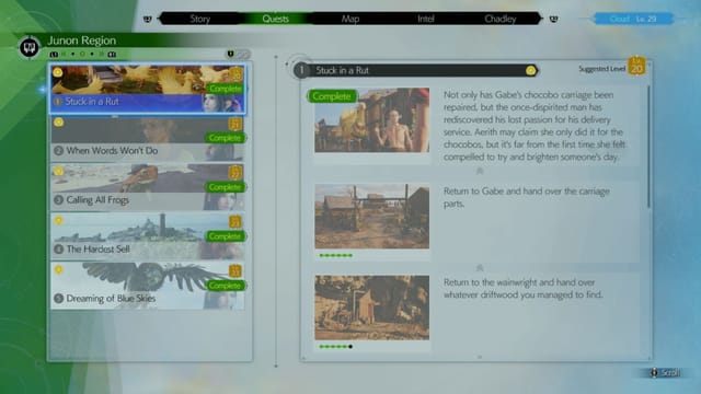 How to quickly farm exp in Final Fantasy 7 Rebirth