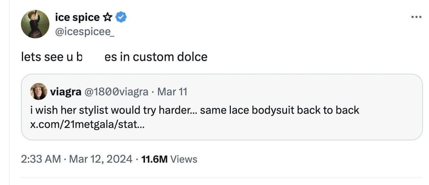 "Never seen a Dolce give this much SHEIN": Ice Spice trolled online ...