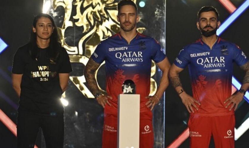 RCB unveil their new jersey ahead of IPL 2024