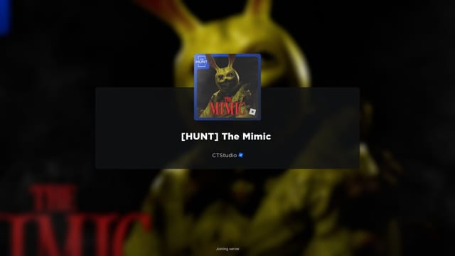 The Mimic - Roblox The Hunt: First Edition