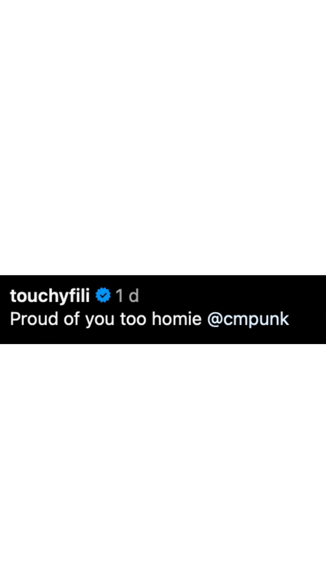 "Proud of you too homie" - UFC featherweight reacts to CM Punk ...