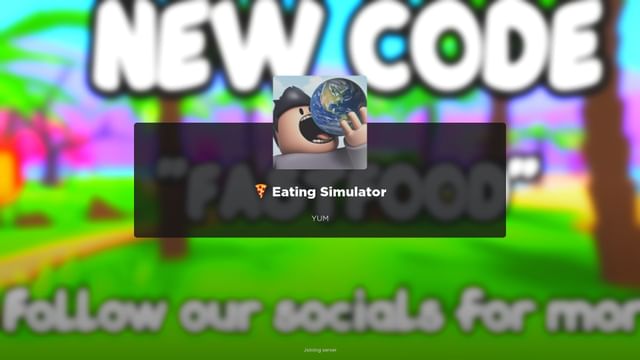 Eating Simulator codes