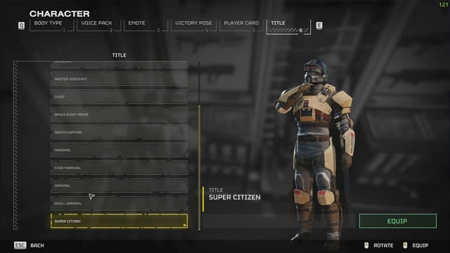 All new Helldivers 2 ranks and titles added with April 2 patch