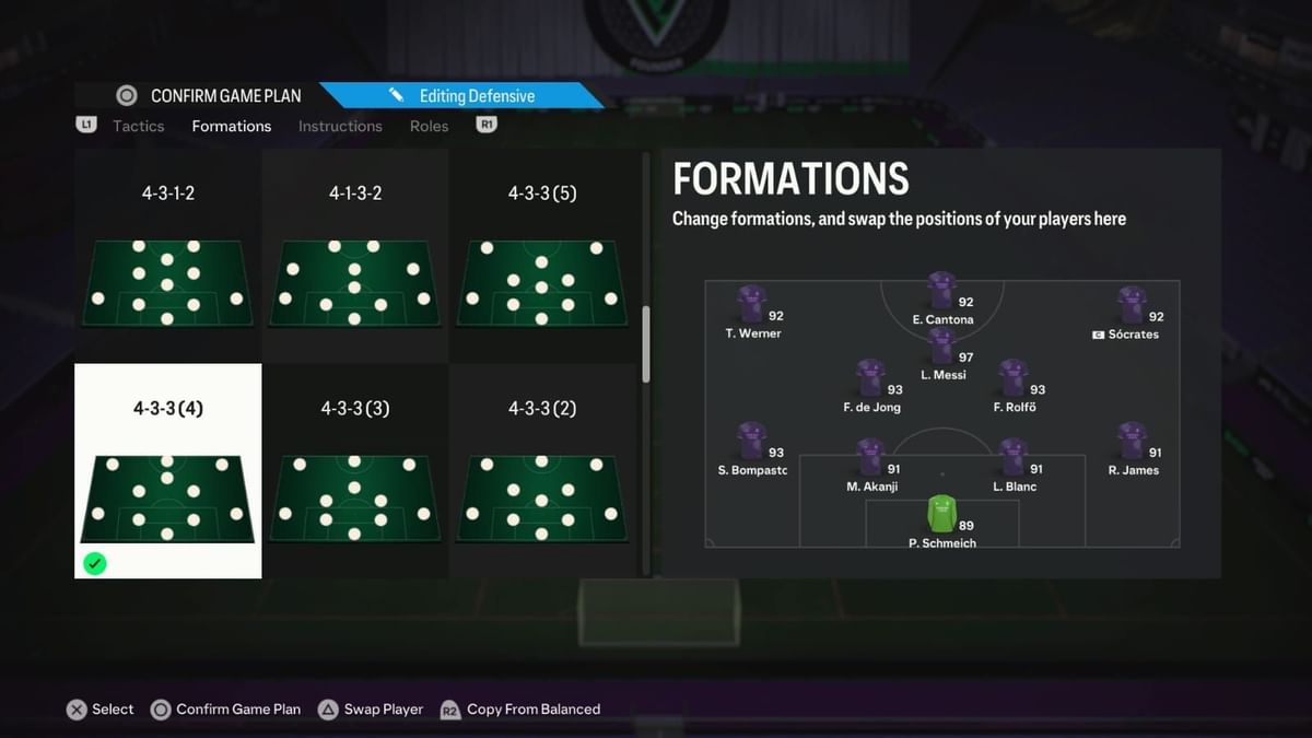 5 best EA FC 24 formations for Ultimate Team