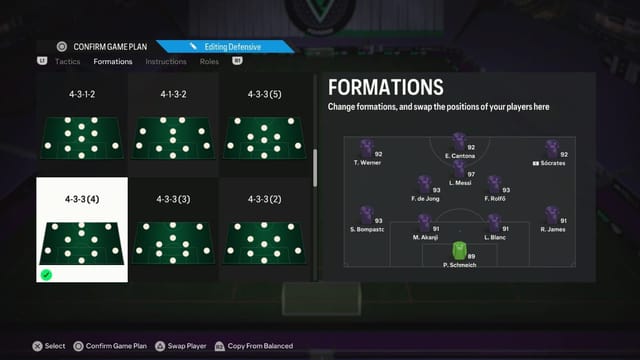 5 best EA FC 24 formations for Ultimate Team