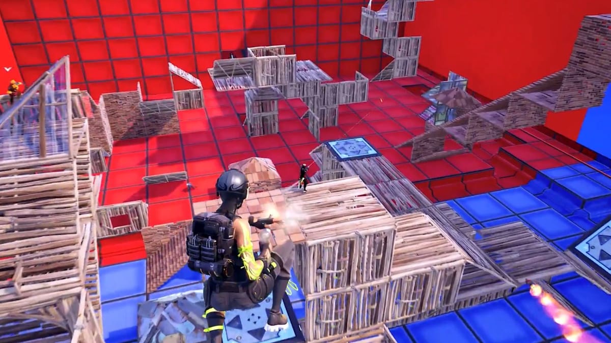 Fortnite The Pit - Red VS Blue: UEFN map code, how to play, and more ...