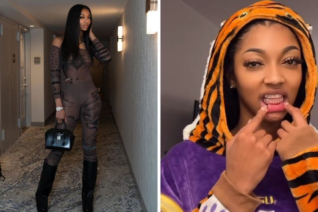 Angel Reese shows off newly-acquired dental grill as she prepares new ...