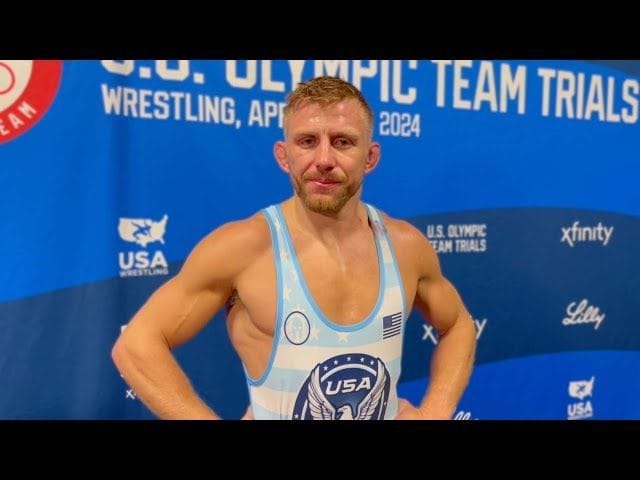 WATCH: Kyle Dake has an emotional celebration with family after ...