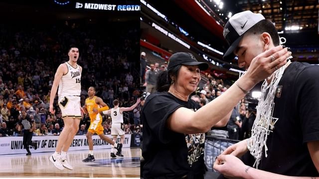 "You were built for this": Purdue star Zach Edey left emotional after ...