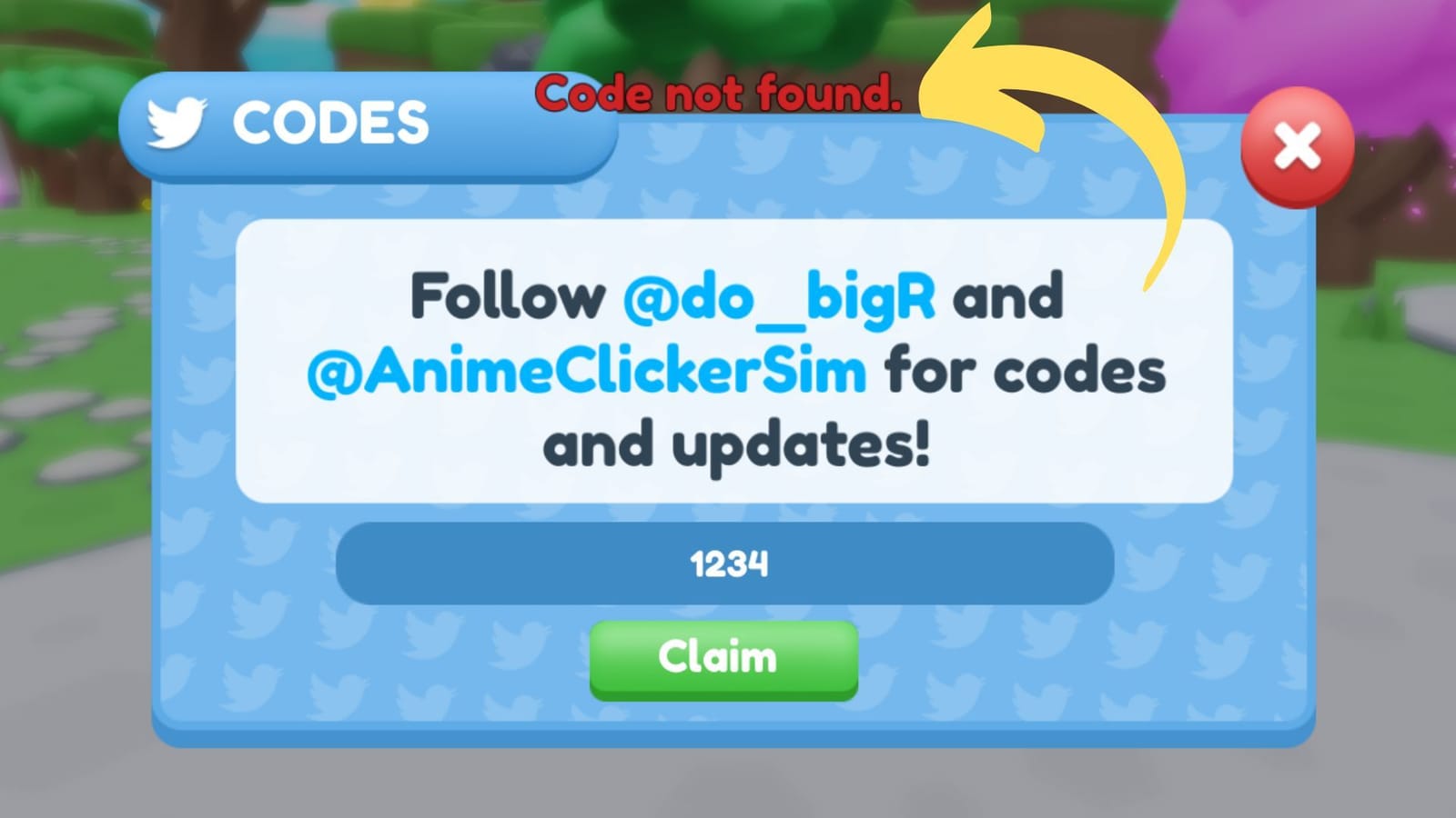 Anime Clicker Simulator Codes