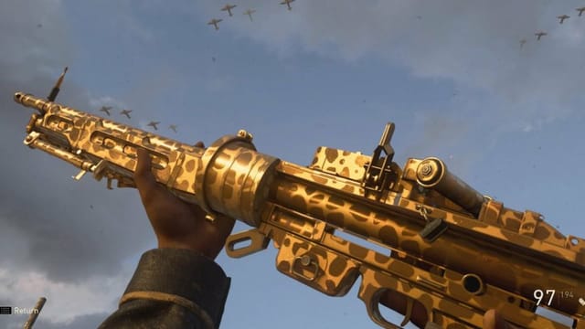 How to get Gold Cheetah camo in MW3 and Warzone