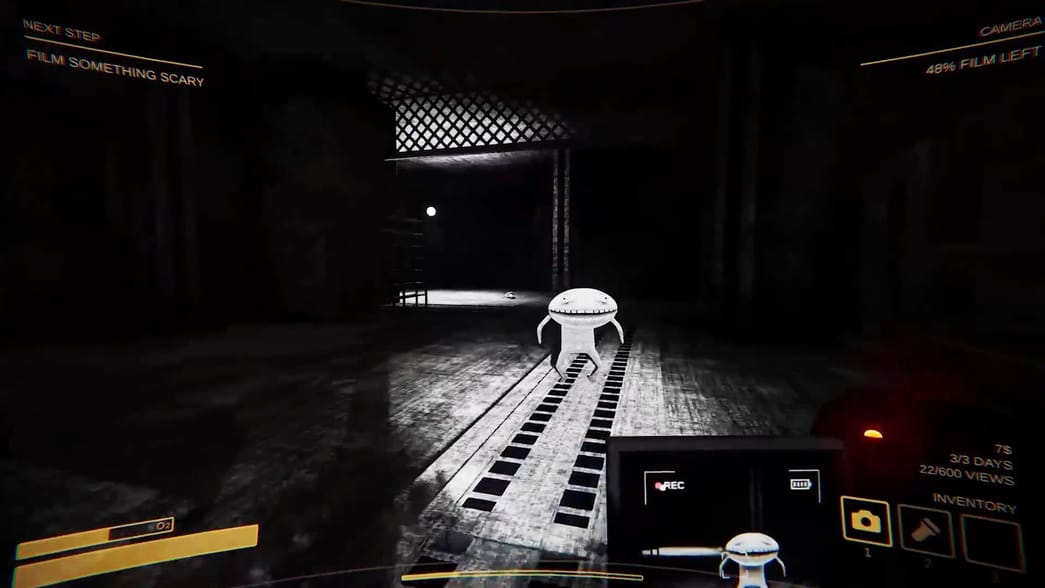 Can you get the camera back after dying in Content Warning?