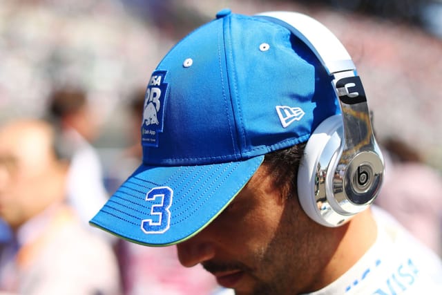 Watch: Daniel Ricciardo and Alex Albon collide on the first lap of the ...