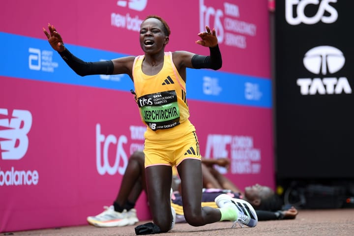 Meet Peres Jepchirchir, the distance runner who broke the women's only world record at the ...