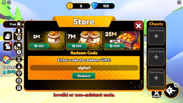 Roblox Prota Simulator Codes