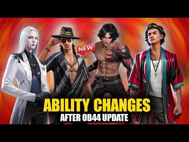 Character: Free Fire MAX के OB44 अपडेट द्वारा कैरेक्टर्स में हुए ...