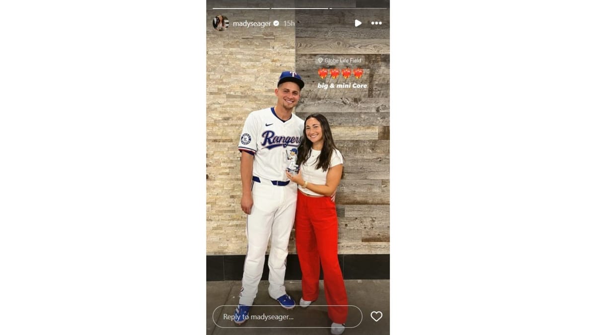 "Big and mini Core" - Corey Seager's wife Madisyn shares memorable ...