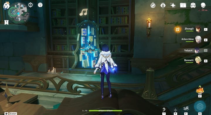 Genshin Impact: All 8 Lost Grimoire and Bookshelf locations