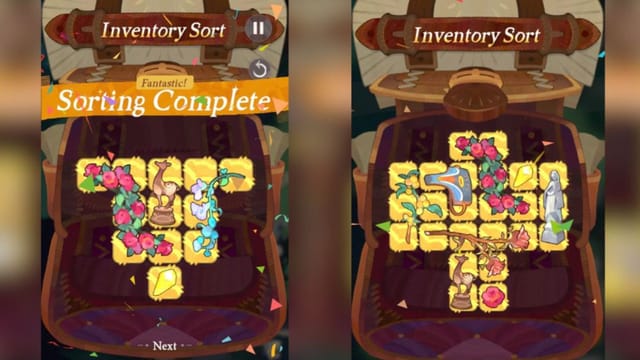 How to easily complete the Inventory Sort minigame in AFK Journey