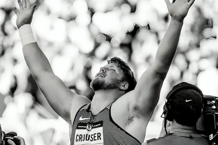 Which high school did Ryan Crouser go to?