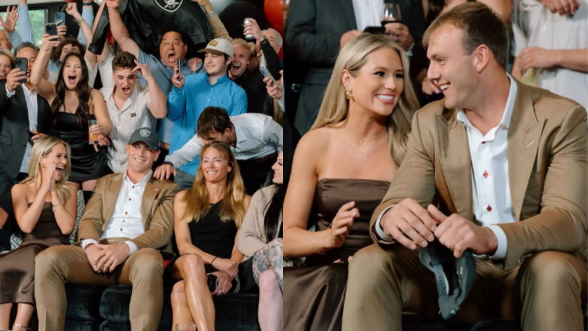 IN PHOTOS: Brock Bowers’ girlfriend Rose Newell beams with pride as ...