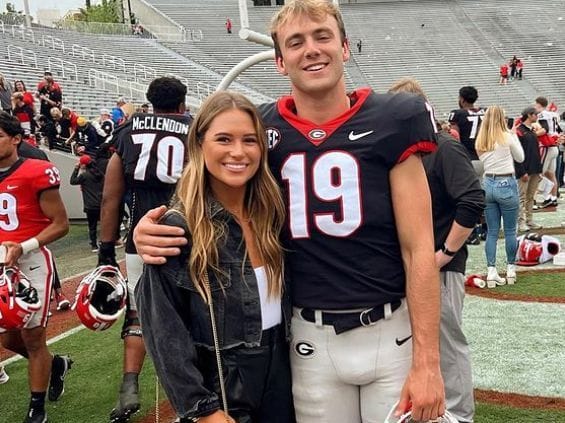 Who is Brock Bowers’s girlfriend, Cameron Rose Newell?