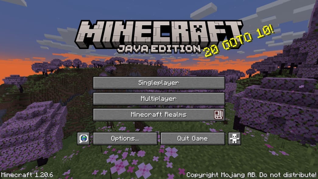 How to download Minecraft 1.20.6 update