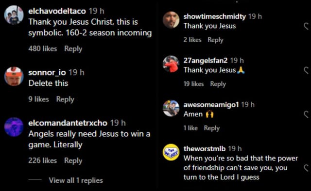 "Jesus has been resurrected to watch baseball" - Fans in splits as ...