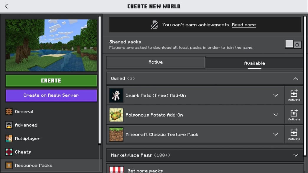 How to get Minecraft April Fools 2024 in Bedrock Edition