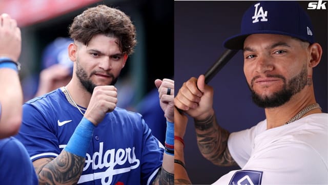 WATCH: Dodgers’ No. 3 prospect Andy Pages smashes his first MLB hit on ...