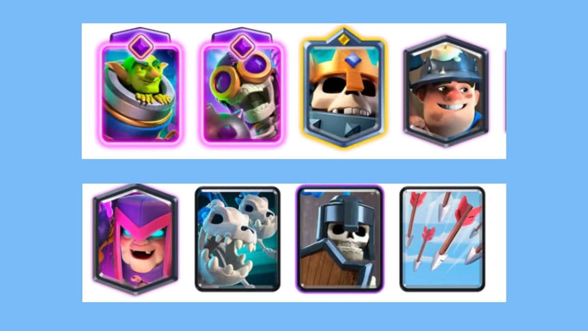 Best Skeleton King deck in Clash Royale